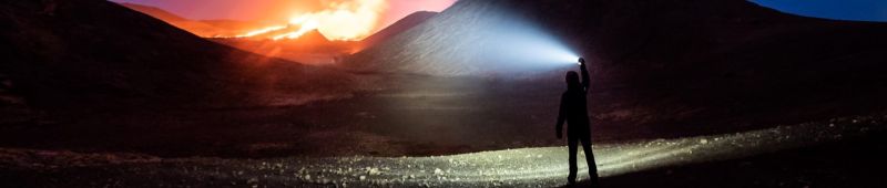 Invention of the flashlight: light for on the go